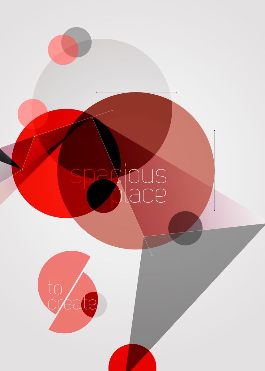 'Spacious place to create' Poster by DesignLover | Displate