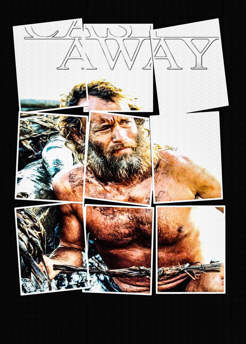 'Cast Away ' Poster, picture, metal print, paint by Jeffery Anabelle ...