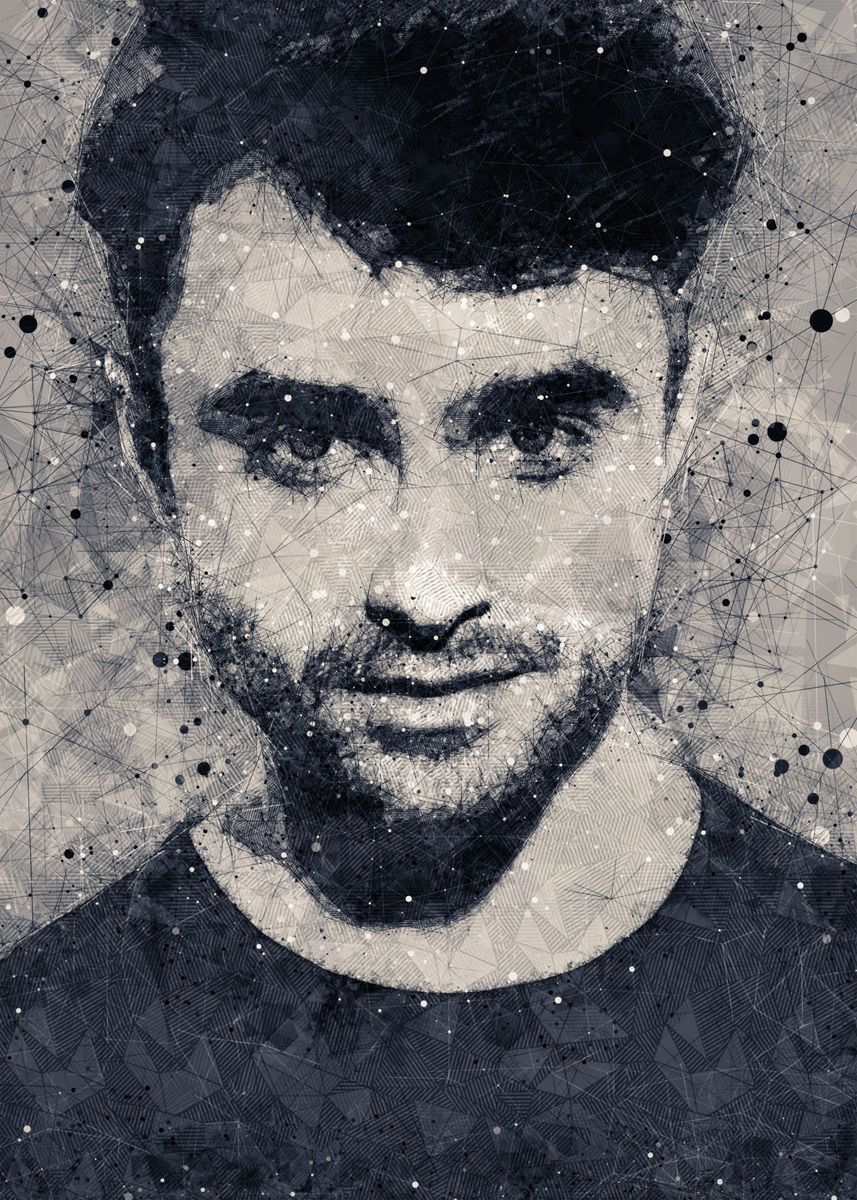 'Daniel Radcliffe' Poster, picture, metal print, paint by Alex Mann ...
