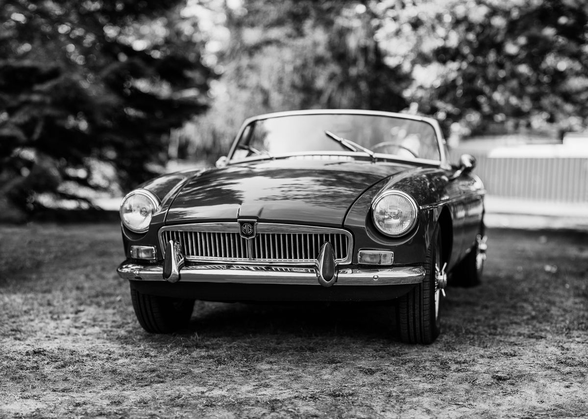 'Classic British car' Poster by CAR PHOTOGRAPHY | Displate