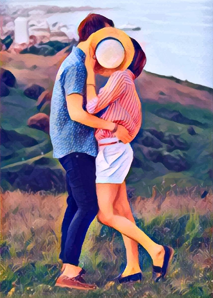 'The Hidden Love' Poster, picture, metal print, paint by Rozi Art ...