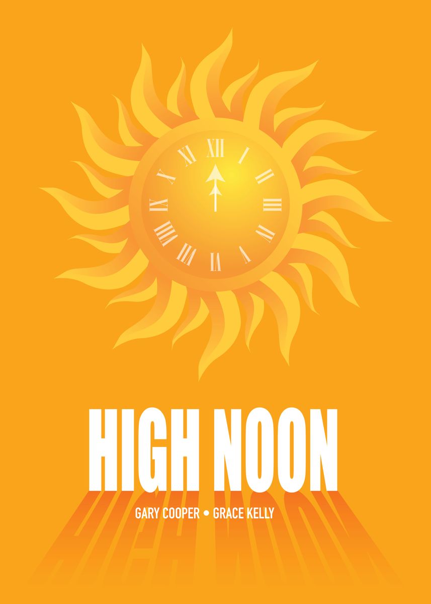 'High Noon' Poster, picture, metal print, paint by Movie Poster Boy ...
