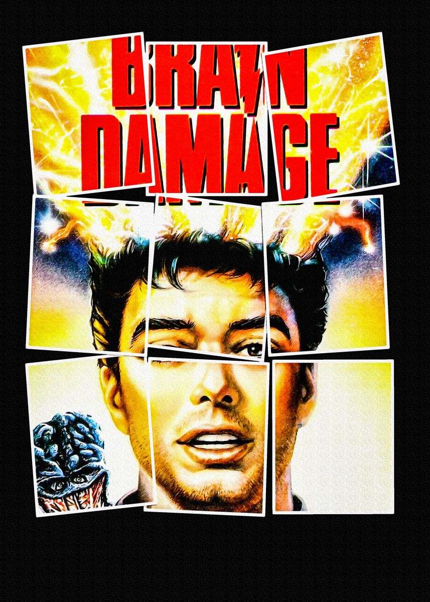 'Brain Damage' Poster by Kaye Luca | Displate