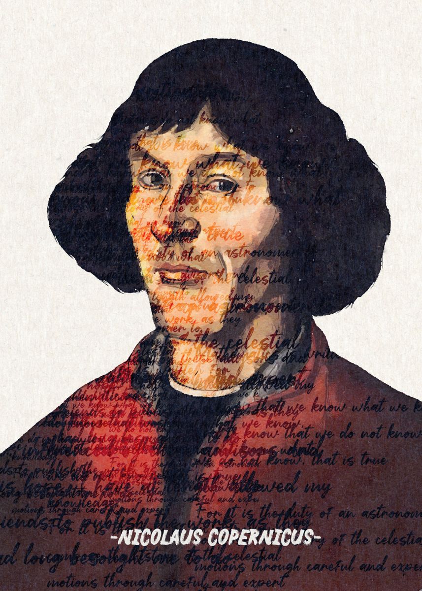 'Nicolaus Copernicus' Poster by aciel eden | Displate