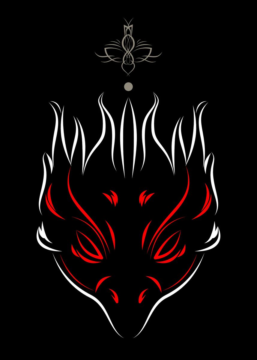 'Bird Pinstripe' Poster, picture, metal print, paint by Poster Parlor ...