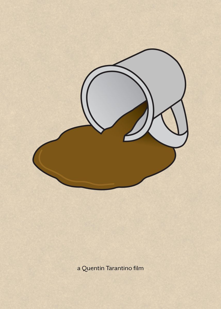 'Poison in the coffee' Poster, picture, metal print, paint by Niklas ...