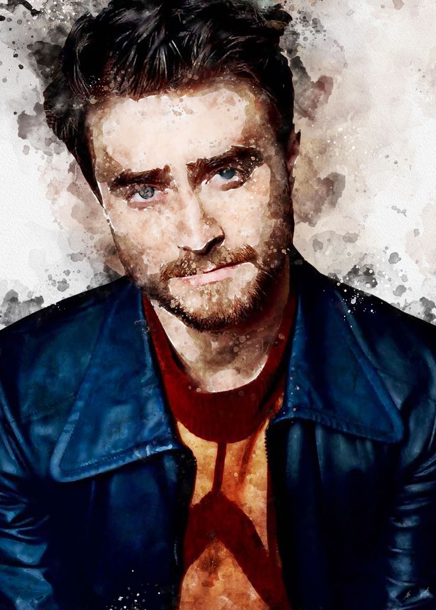 'Daniel Radcliffe' Poster, picture, metal print, paint by Alex Mann ...