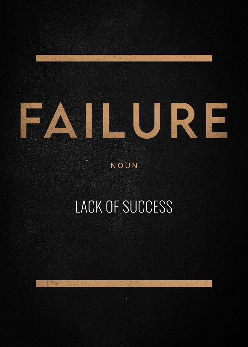 'Failure' Poster, picture, metal print, paint by Conceptual Photography ...