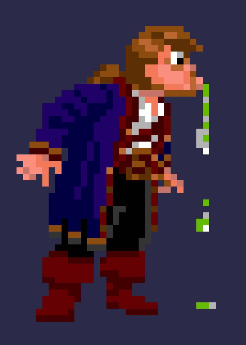 'Guybrush Failed Spit' Poster, picture, metal print, paint by PixieFlow ...