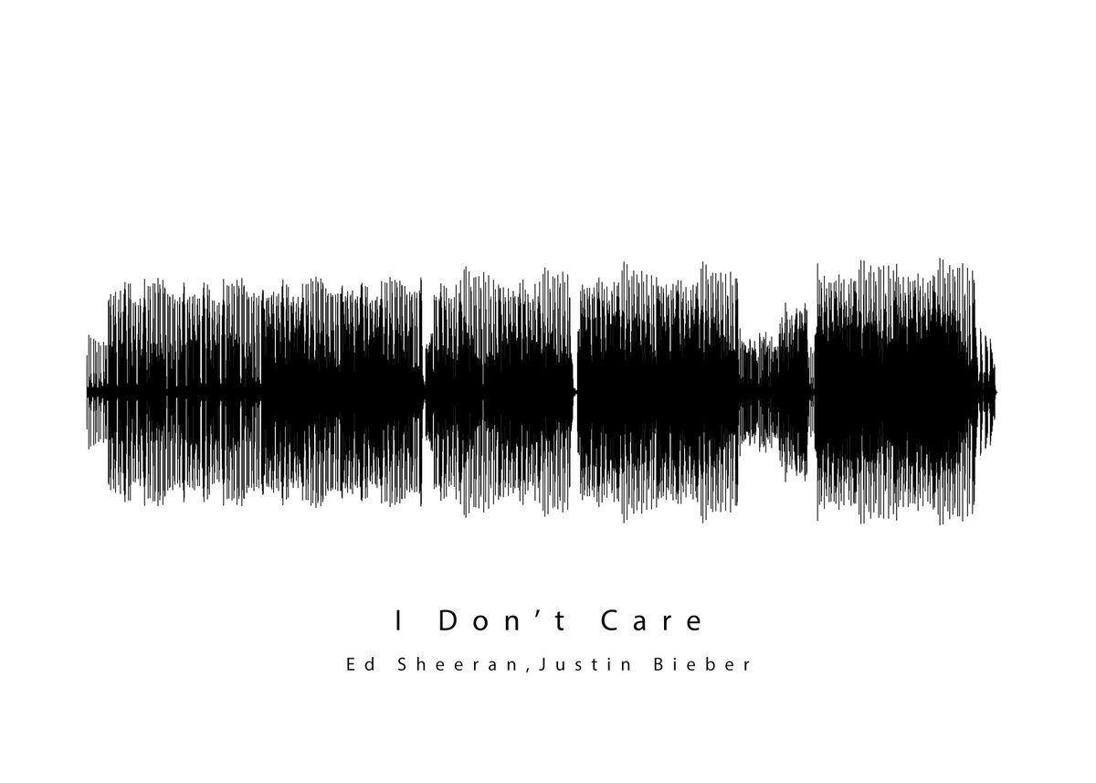 'Music wave' Poster by John Drake | Displate