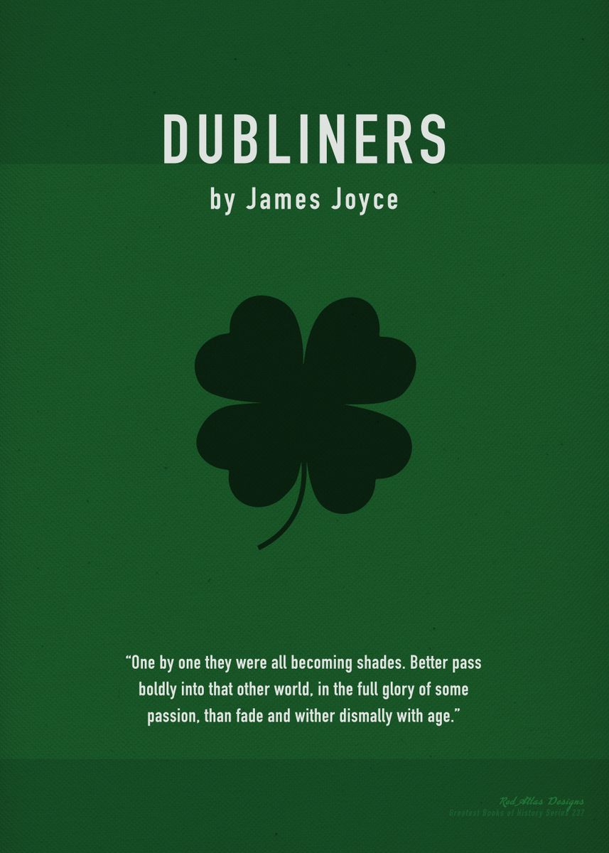 'Dubliners by James Joyce' Poster, picture, metal print, paint by ...