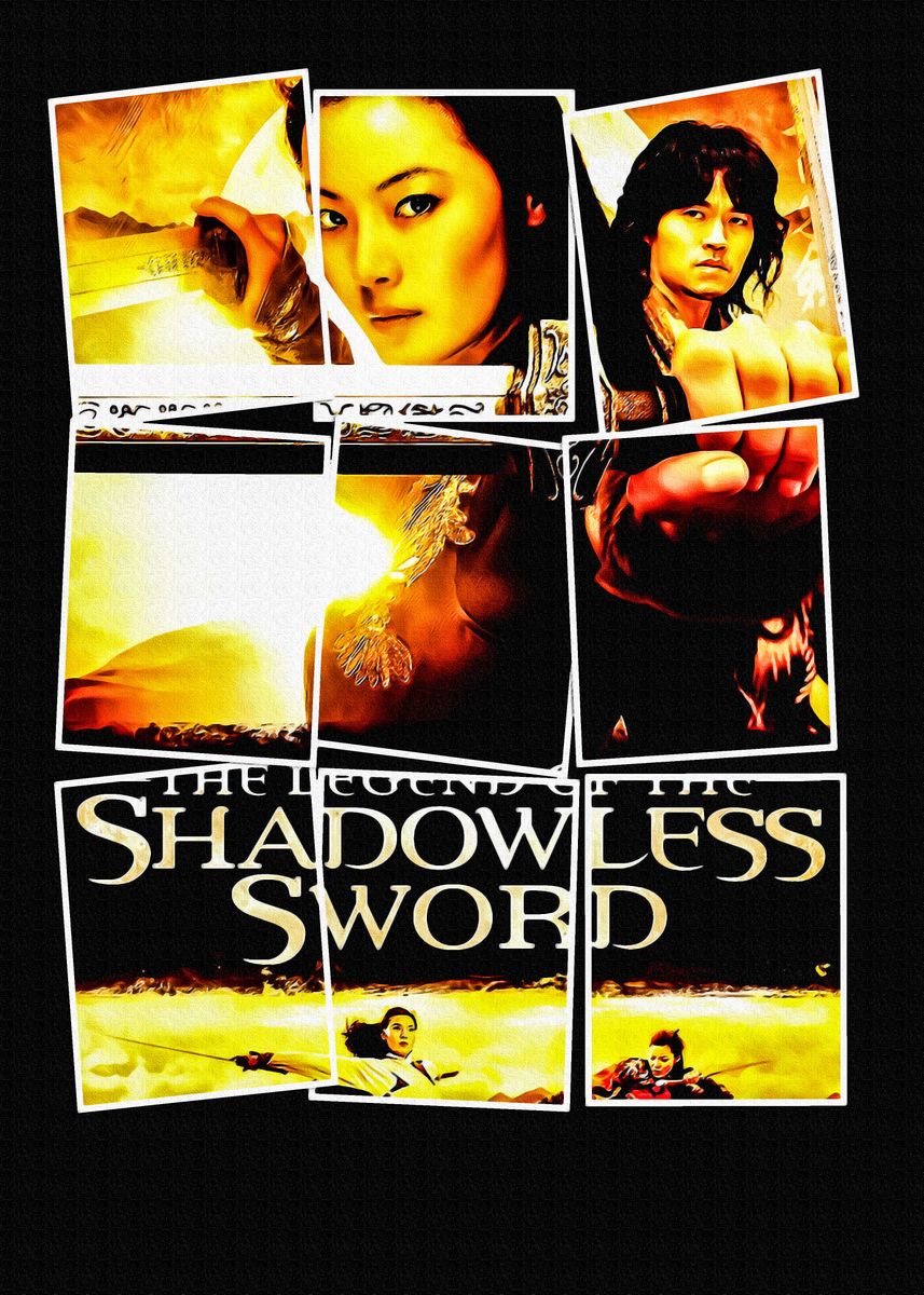 'Shadowless Sword' Poster, picture, metal print, paint by Jeffery ...