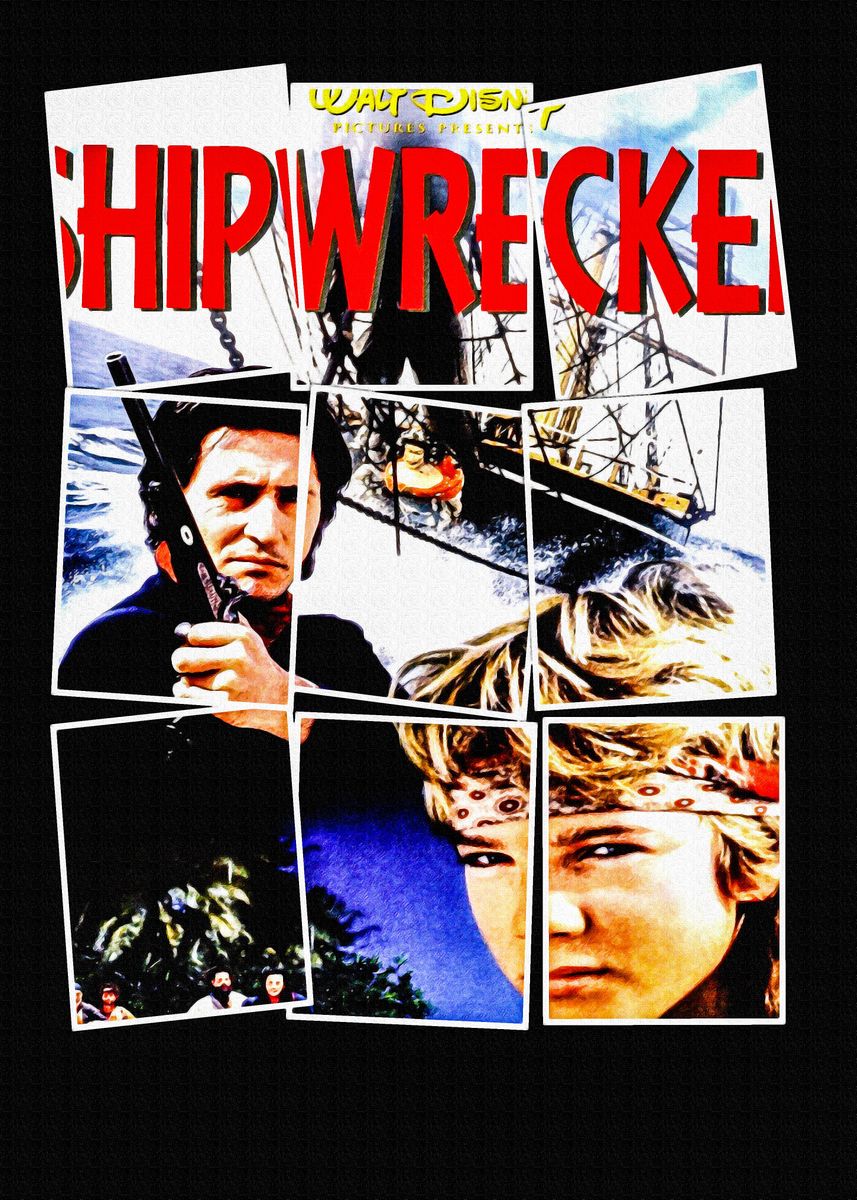 'Shipwrecked' Poster, picture, metal print, paint by Jeffery Anabelle ...