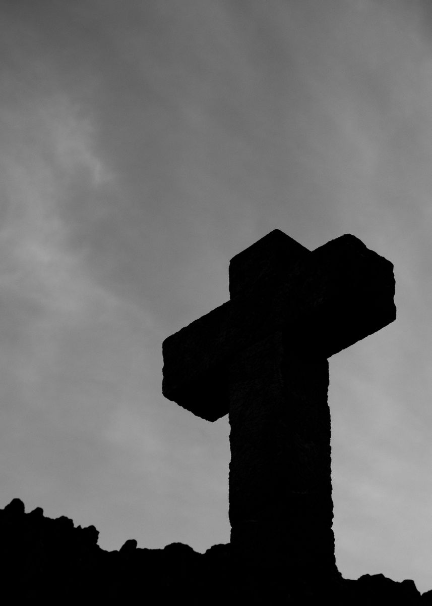 'Dominating Cross' Poster, picture, metal print, paint by Done4 Today ...