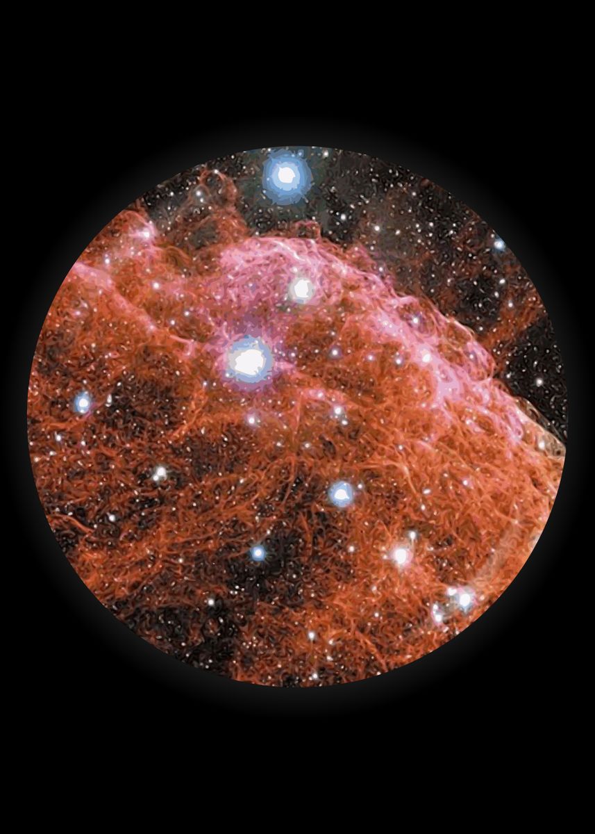 'Supernova Brain' Poster by Josh B | Displate