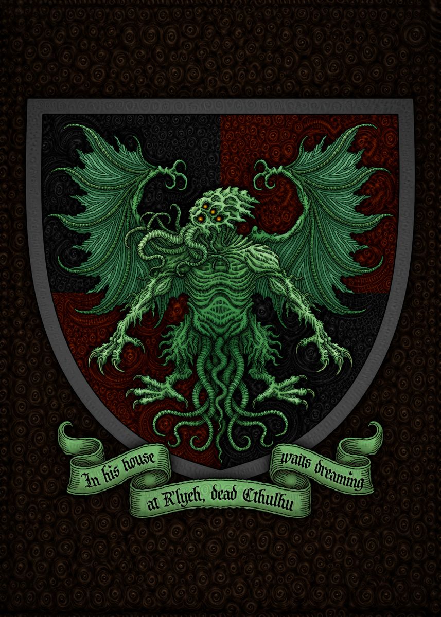 'House of Cthulhu' Poster, picture, metal print, paint by Azhmodai ...
