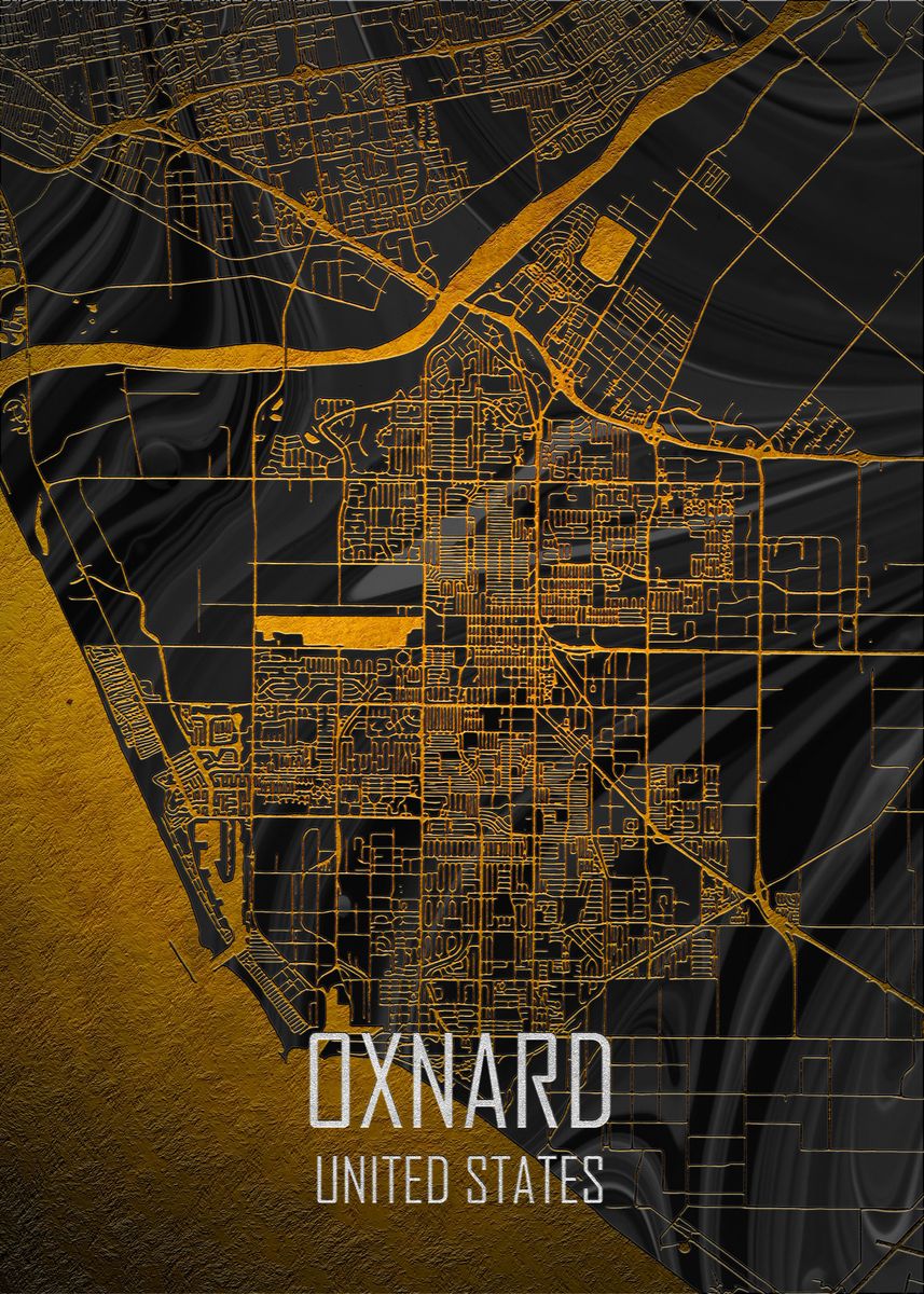 'Oxnard United States' Poster by Coconut Sorbet | Displate