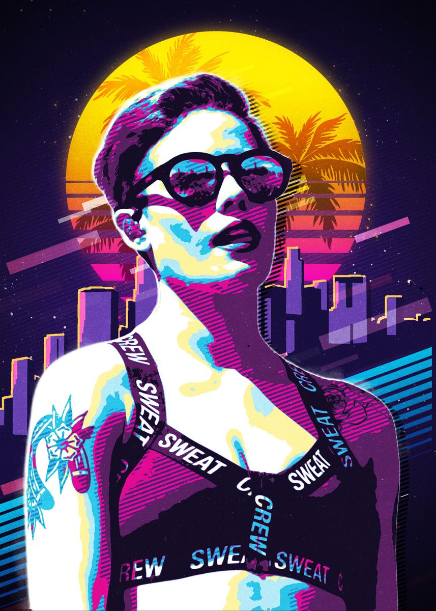 'HALSEY' Poster, picture, metal print, paint by Most Popular Cult ...