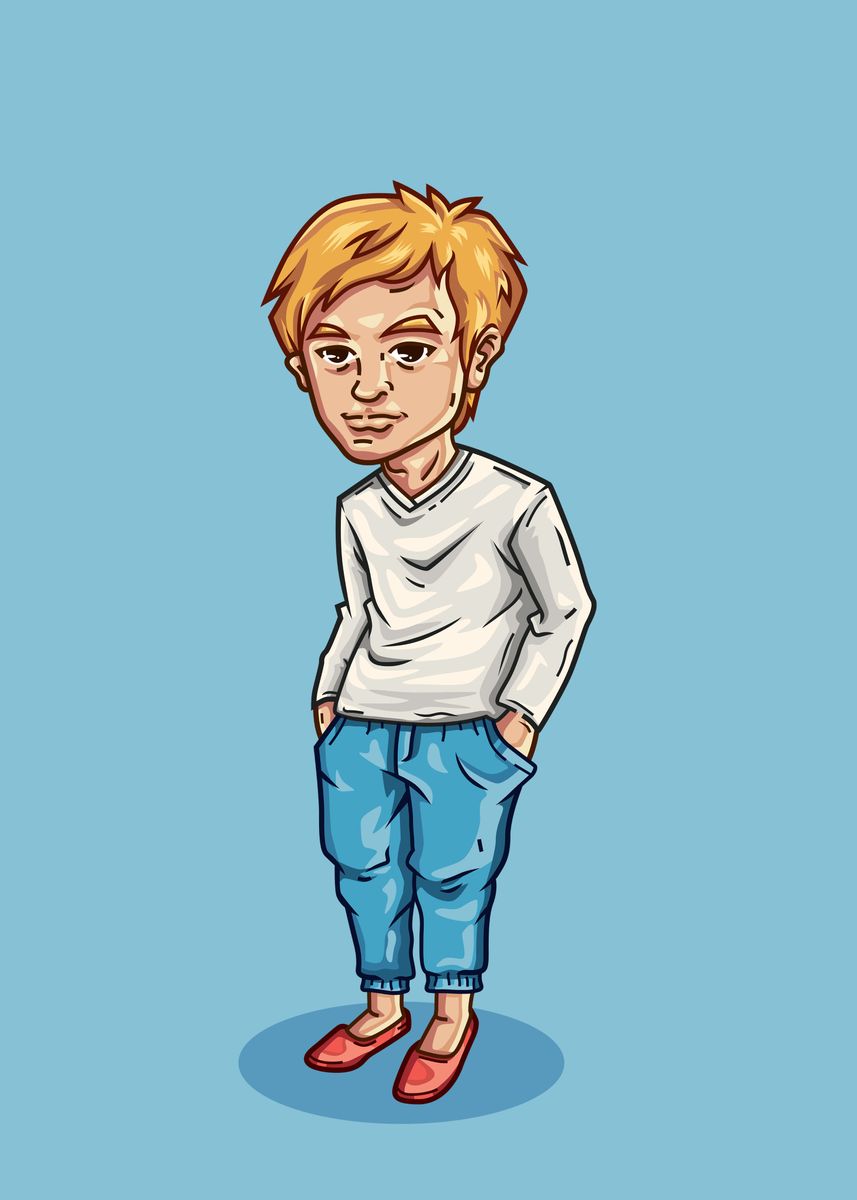 'Lazy Boy Illustration ' Poster by dien96 | Displate