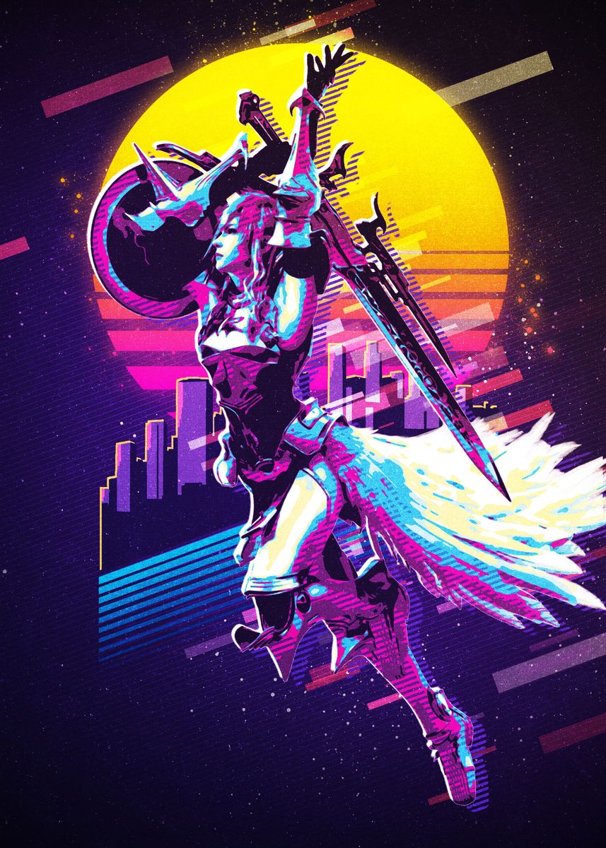 'Final Fantasy' Poster, picture, metal print, paint by Sky Empire ...