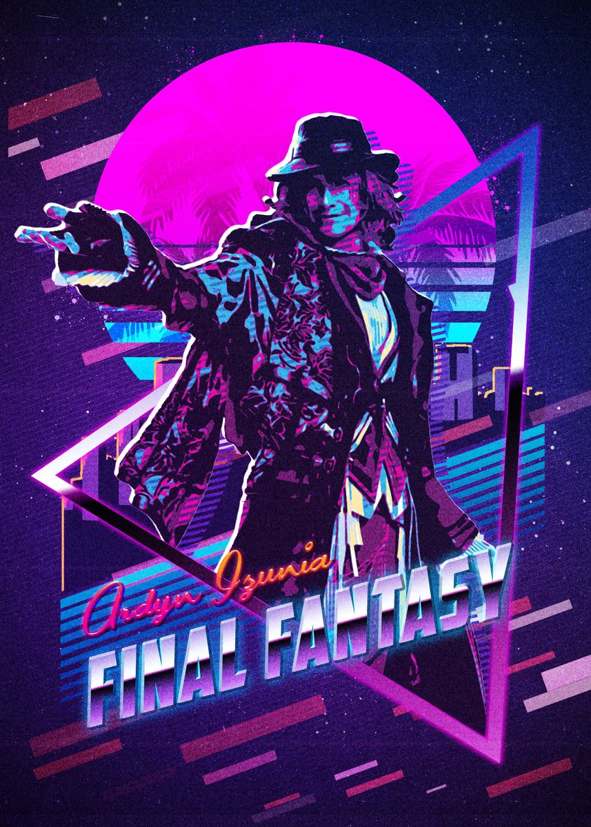 'Final Fantasy' Poster, picture, metal print, paint by Sky Empire ...