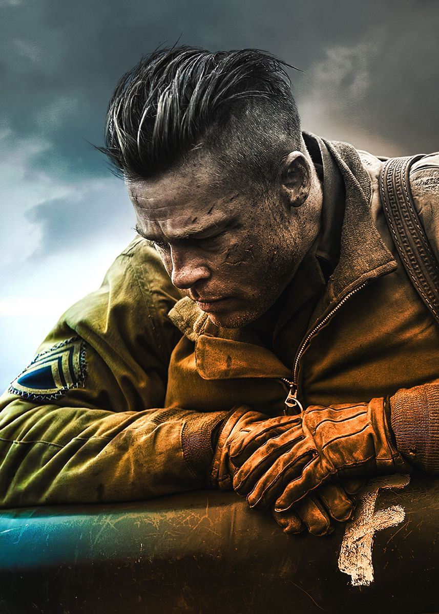 'Fury Movies ' Poster, picture, metal print, paint by NuMaNi Art | Displate