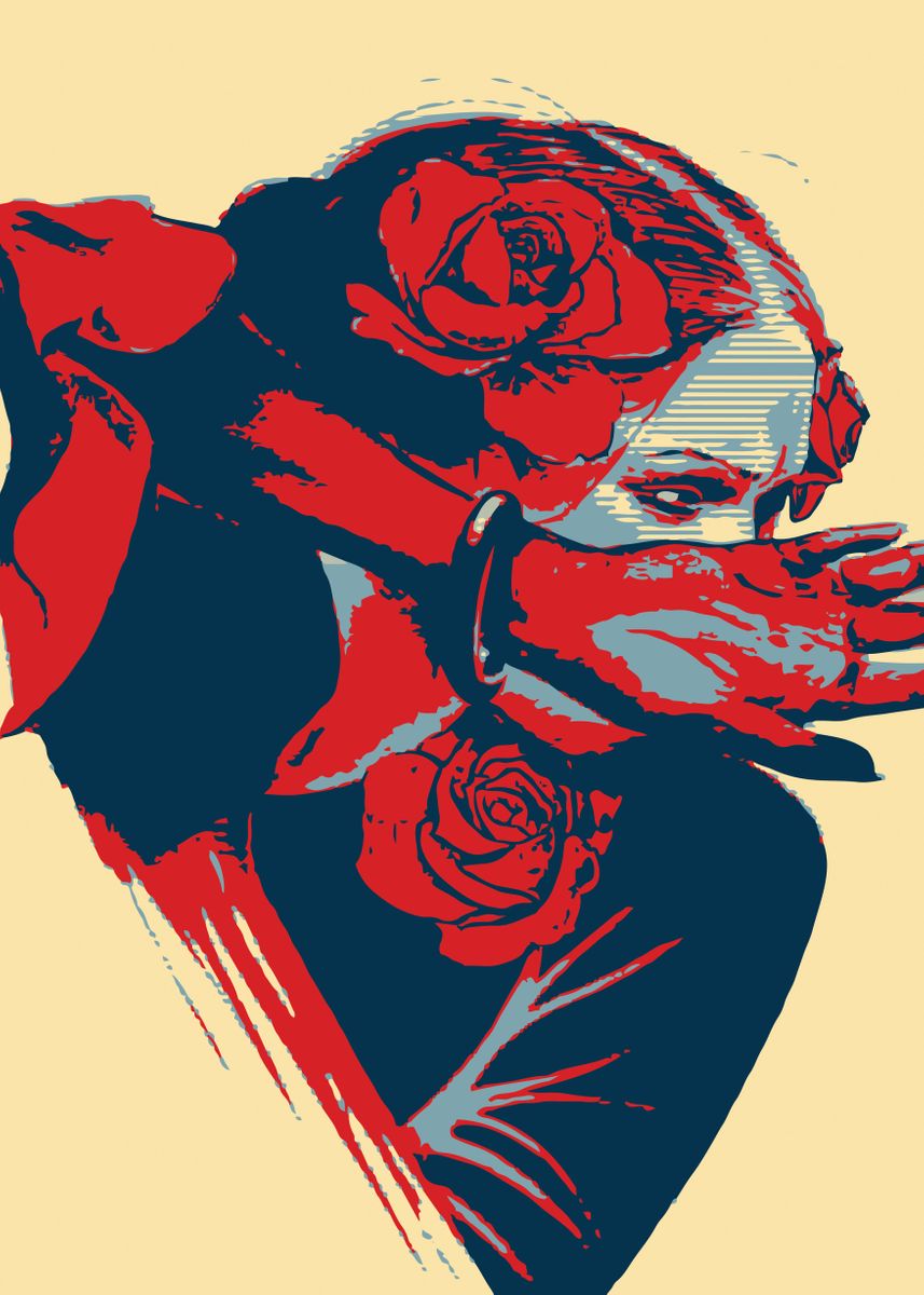 'Japan Girl' Poster by Popart Project | Displate