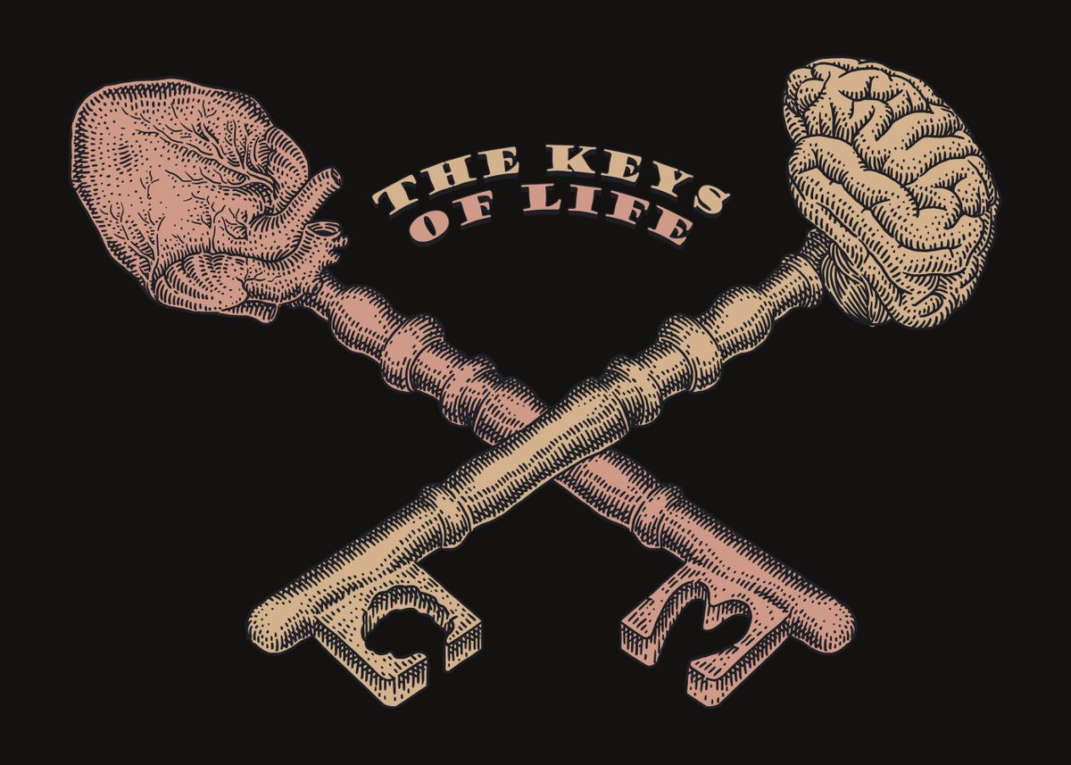 'The Keys of Life' Poster by ilvstrasi | Displate