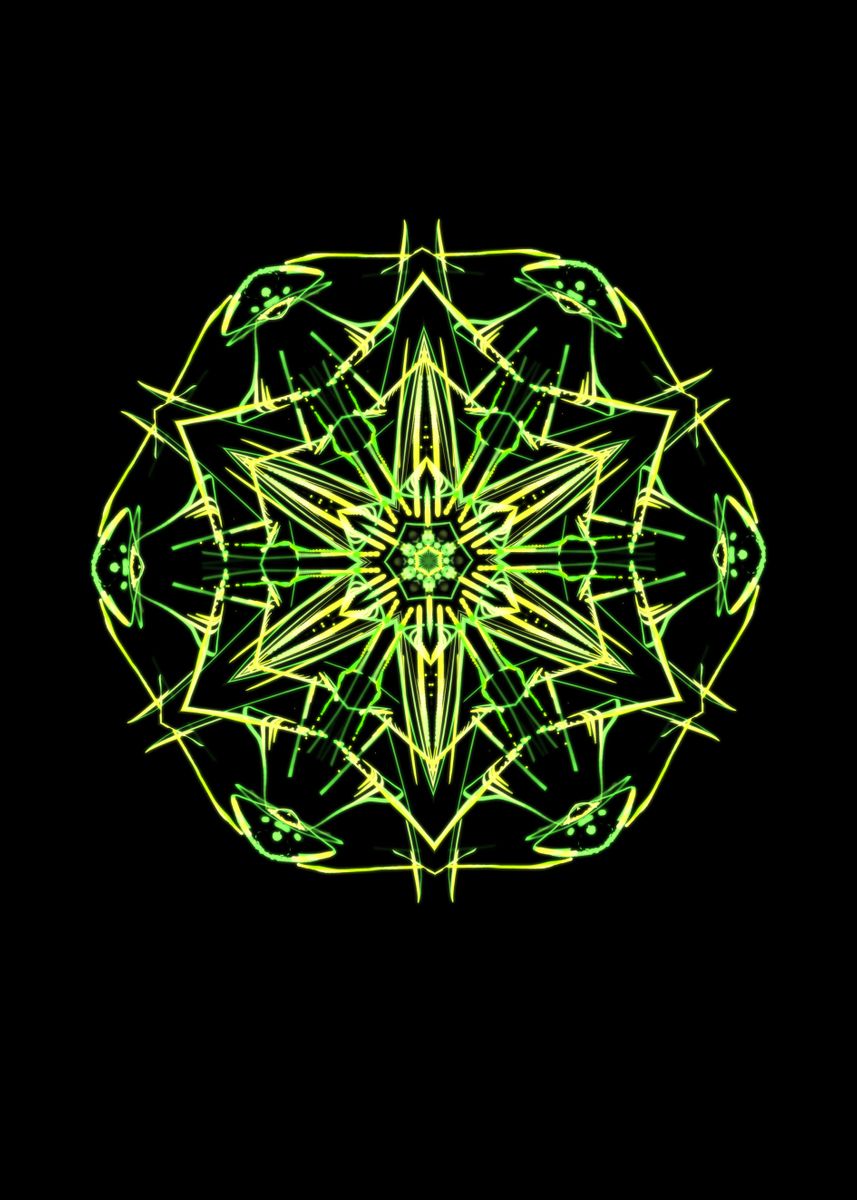 'Anahata' Poster by Kitsuyolt | Displate