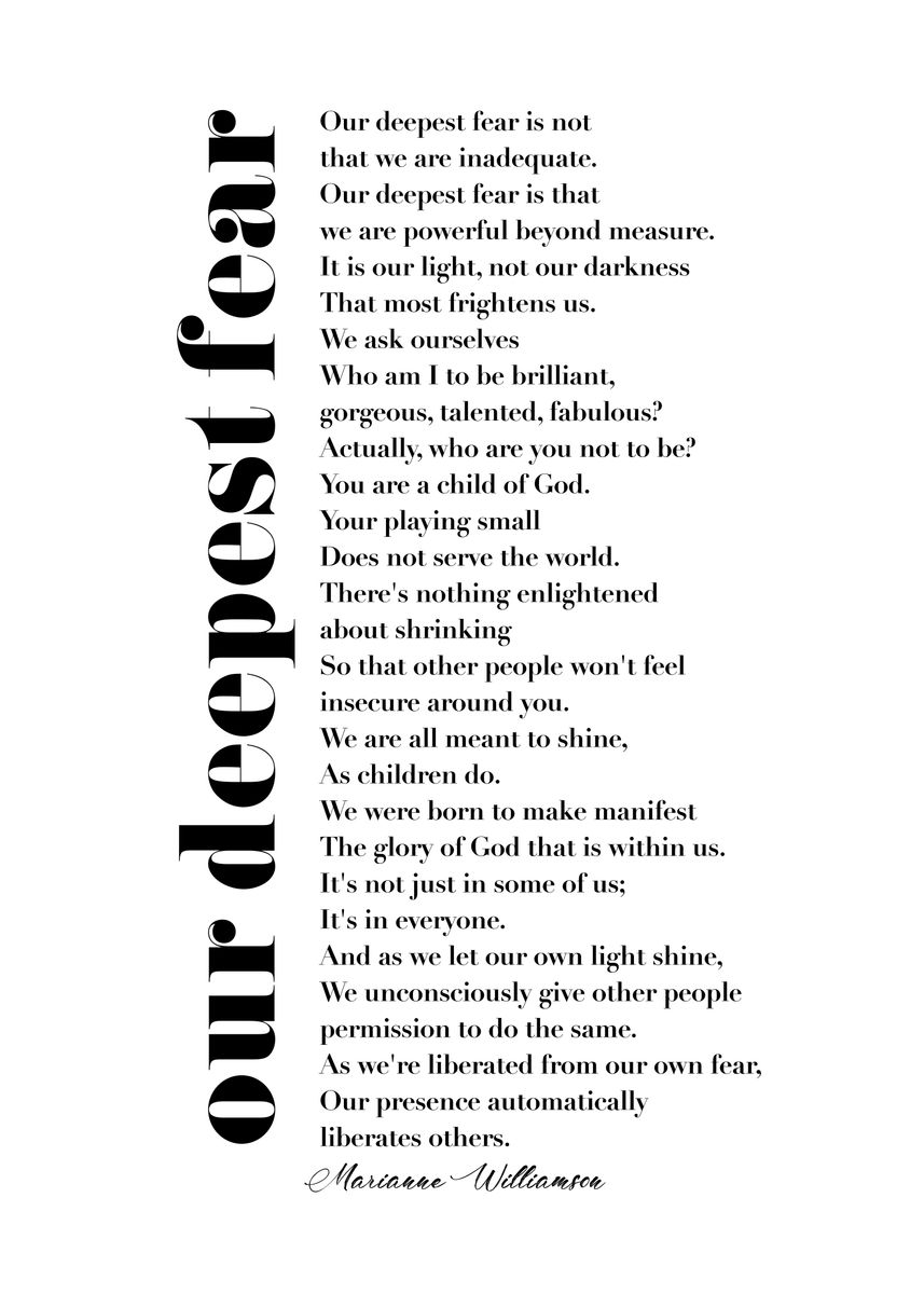 'Our Deepest Fear' Poster, picture, metal print, paint by Georgina ...