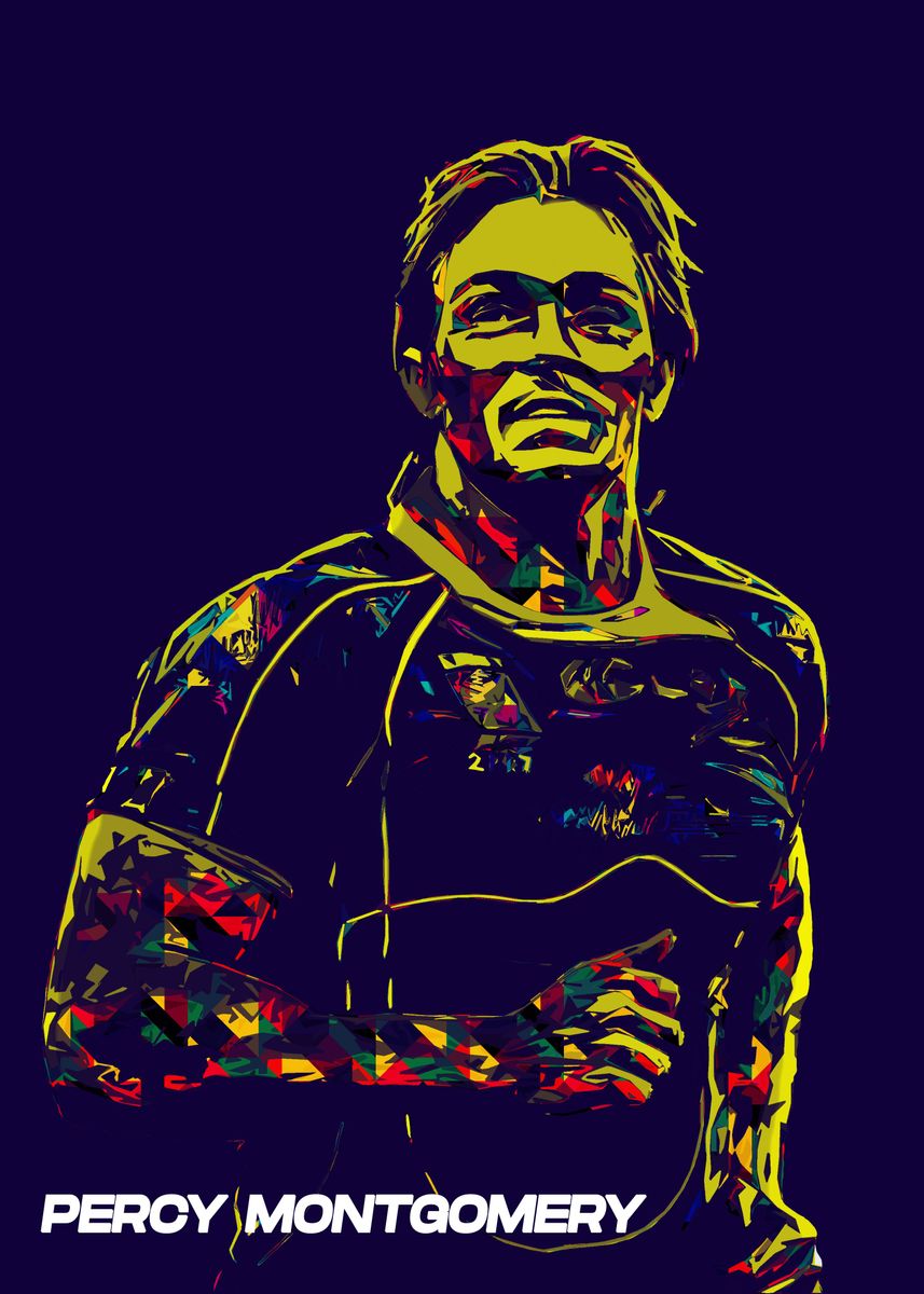 'Percy Montgomery' Poster, picture, metal print, paint by Mobilunik ...