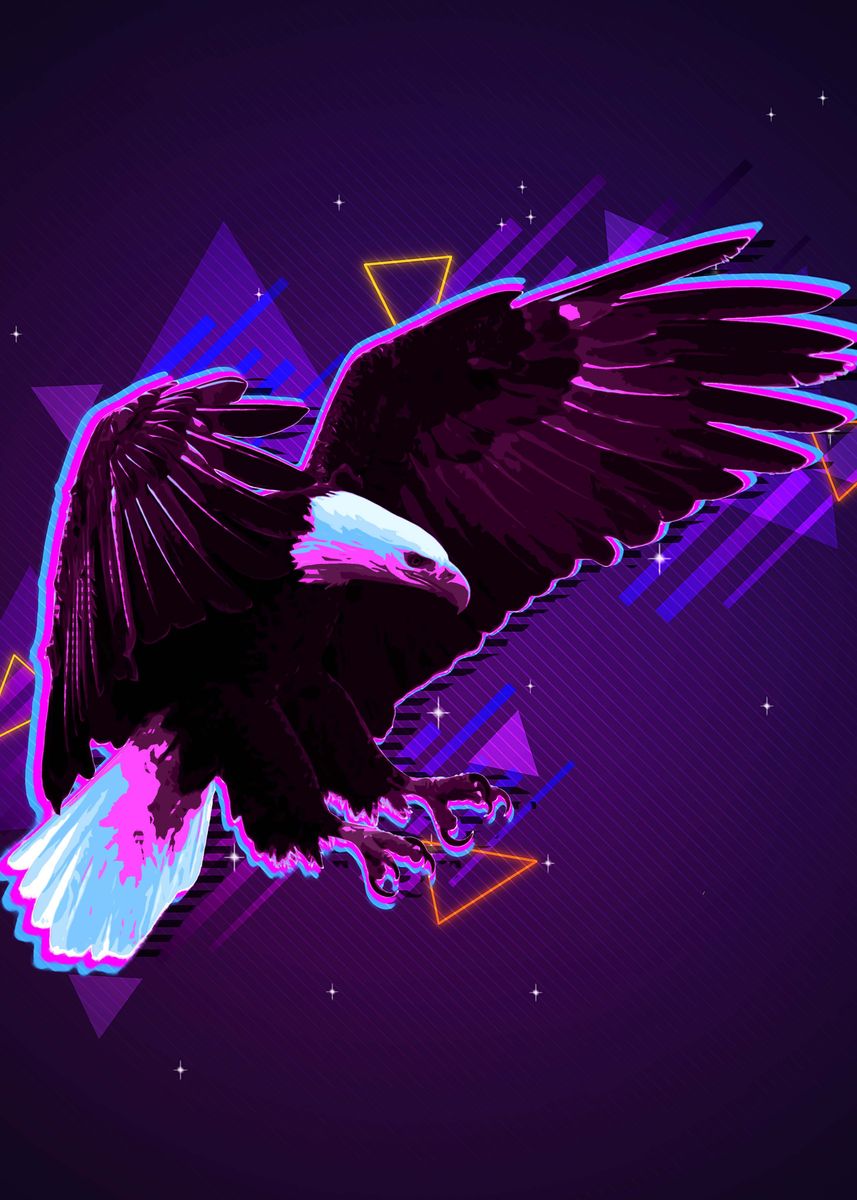 'Eagle ' Poster by San Illustrator | Displate