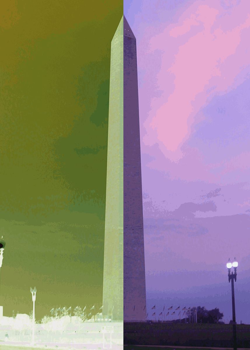 'Washington Monument' Poster by Josh B | Displate