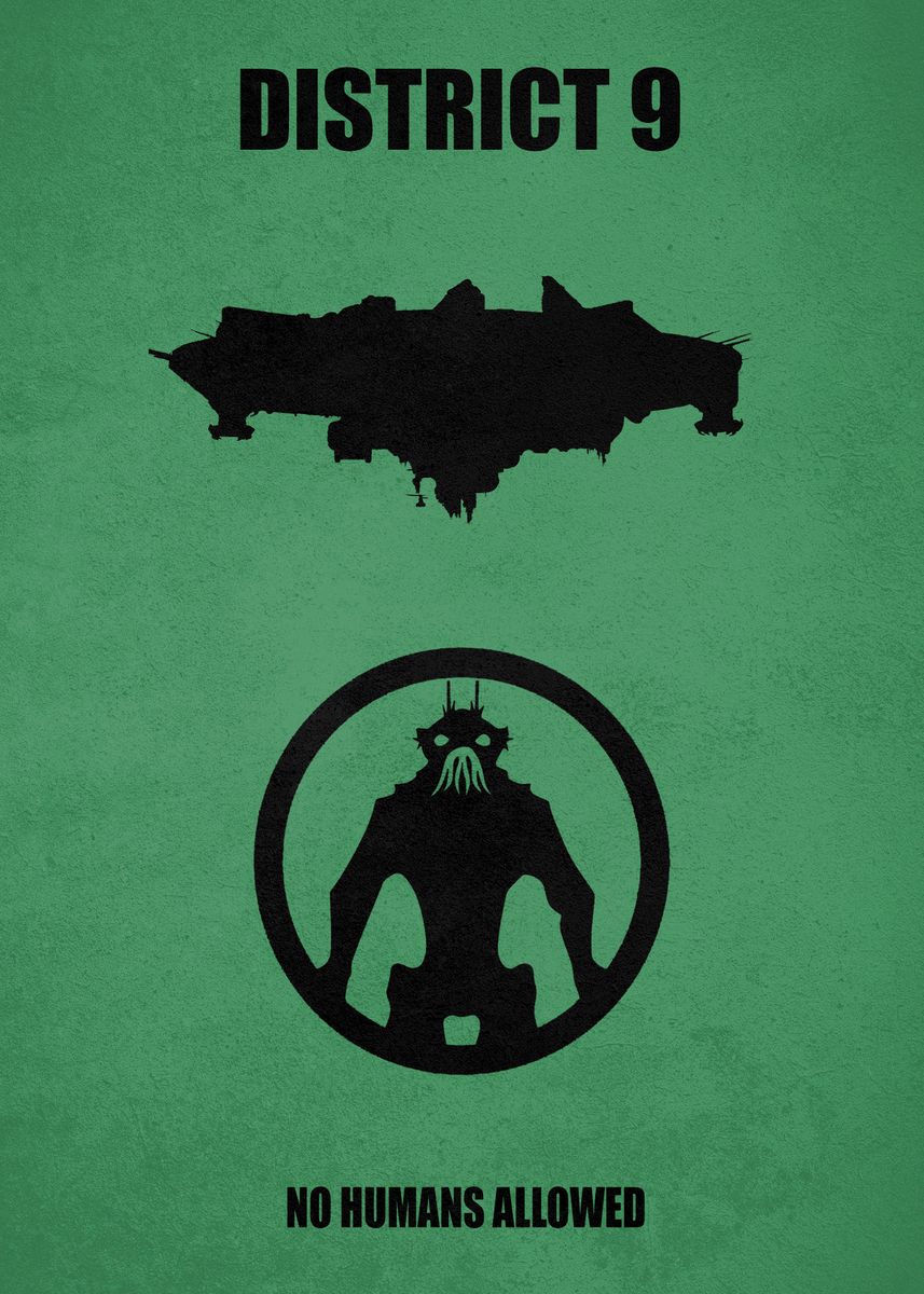 'District 9' Poster by Graphix | Displate