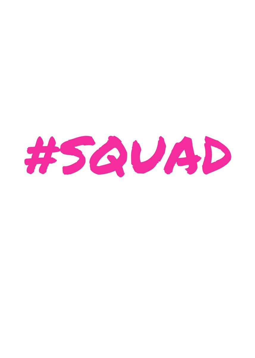 'Squad' Poster by TheGiftHub | Displate