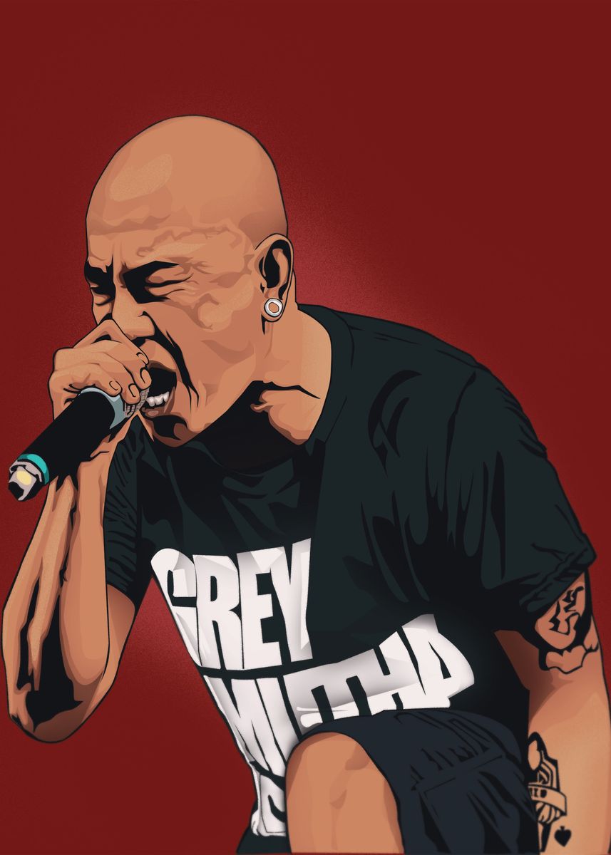 'Reg Rubio' Poster, picture, metal print, paint by DoubleEM | Displate