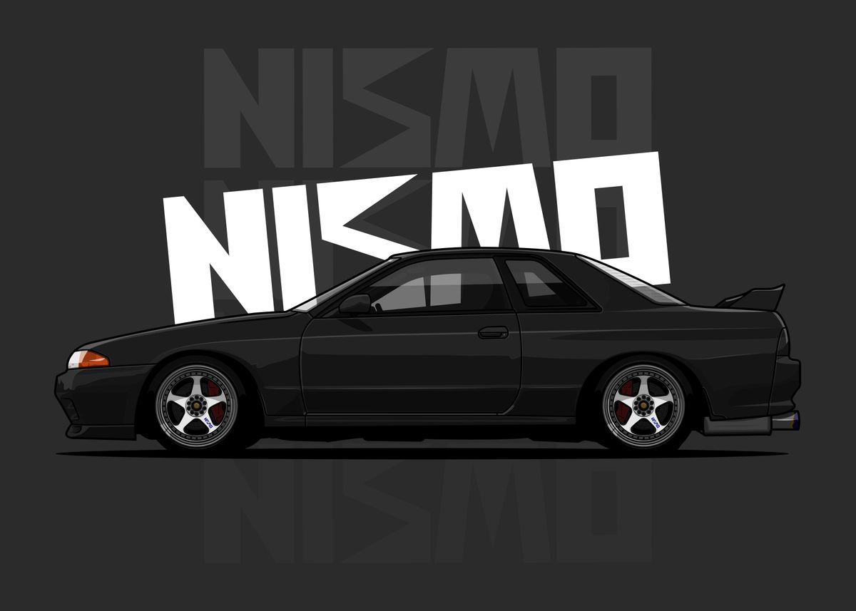 'Skyline R32 GTR' Poster by VEIN graphic | Displate