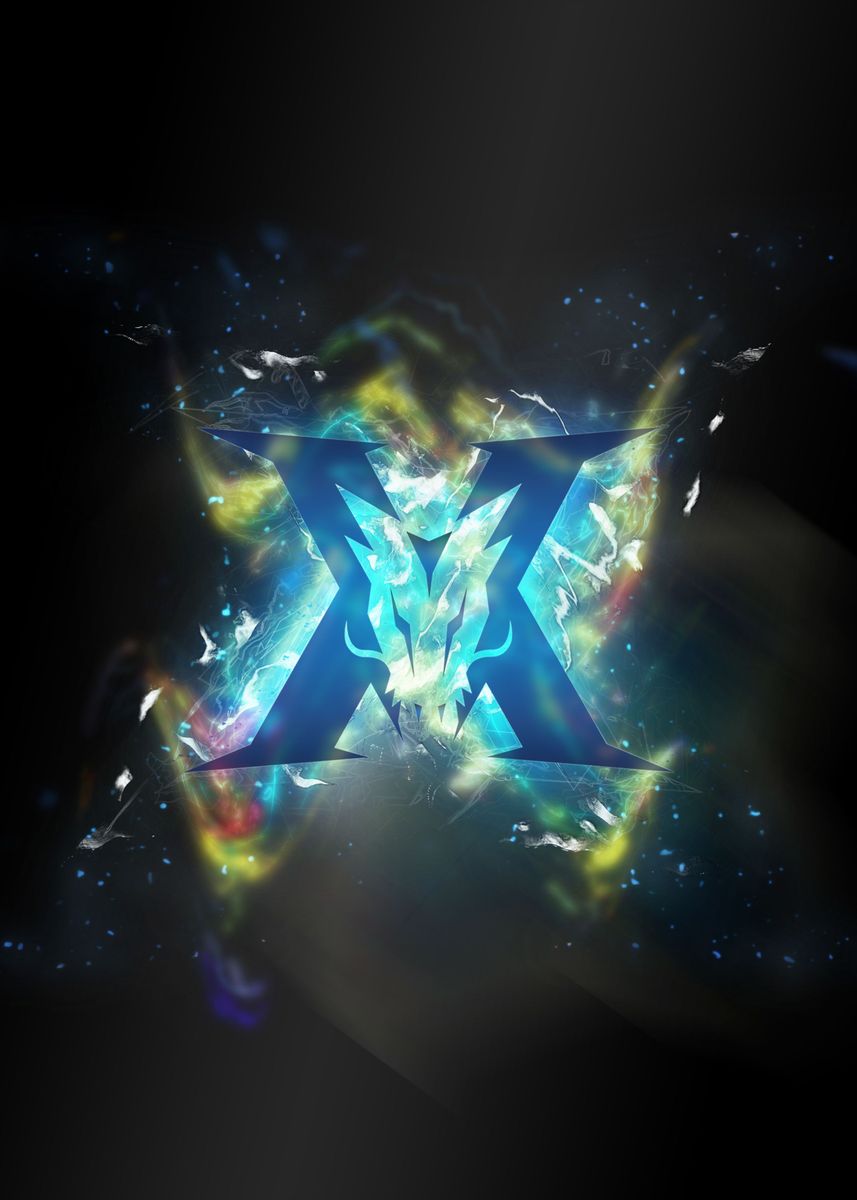 'Kingzone DragonX' Poster, picture, metal print, paint by LyL Art ...