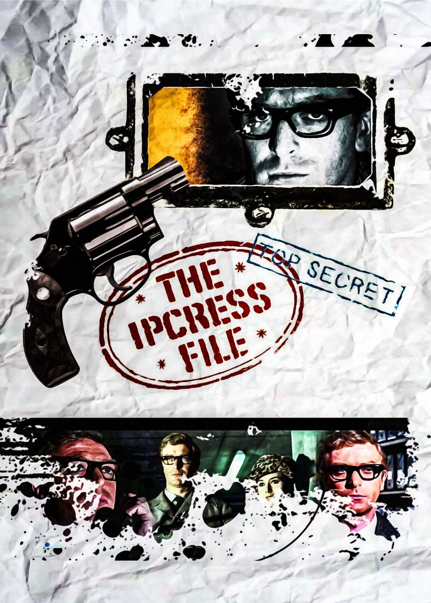 'The Ipcress File' Poster, picture, metal print, paint by Kaye Luca ...