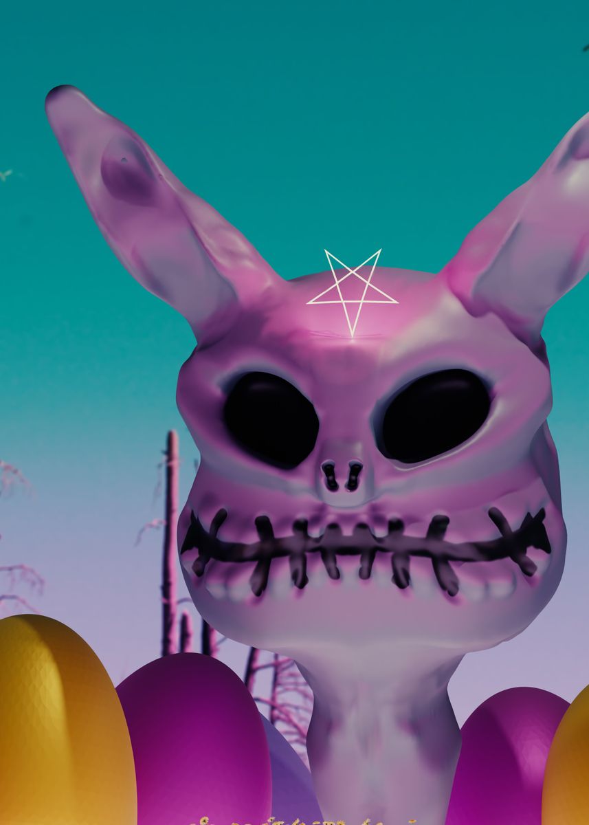 'Satanic Easter' Poster by OccultFX | Displate