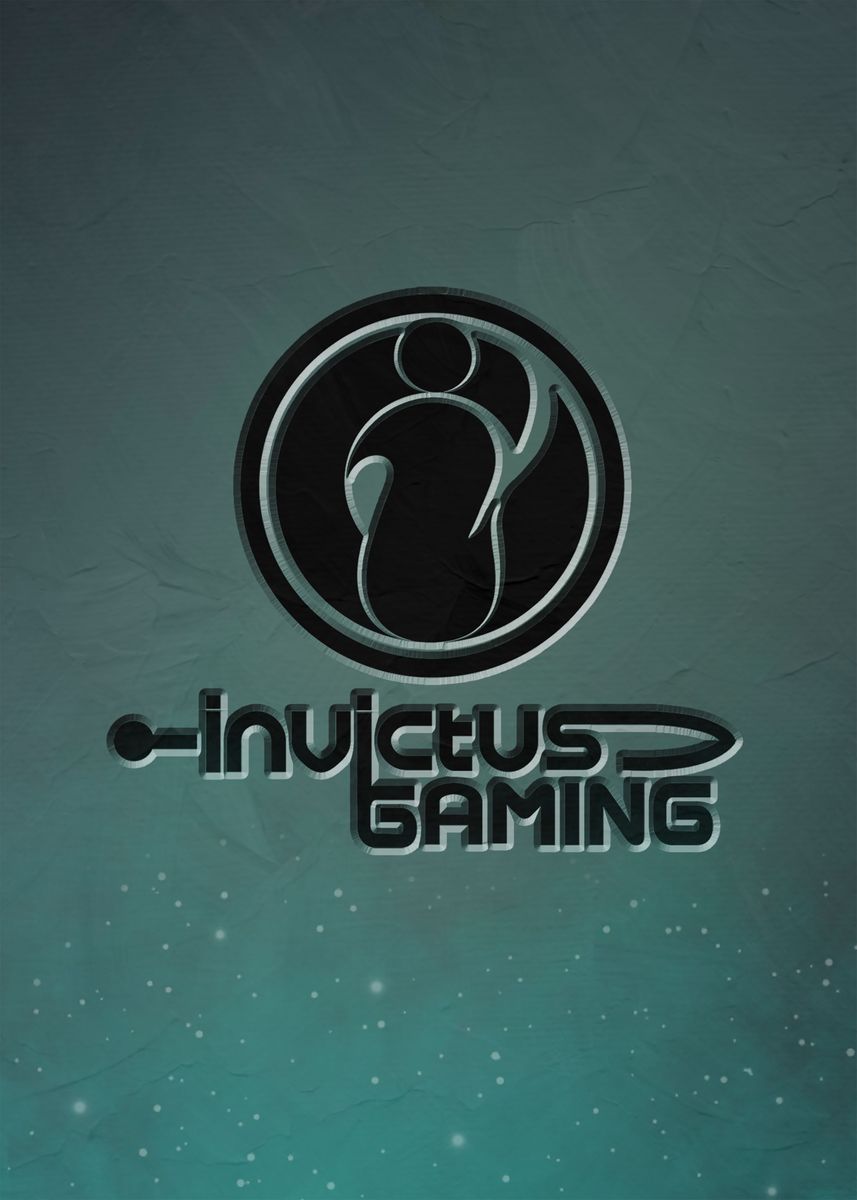 'Invictus Gaming' Poster, picture, metal print, paint by RJof Art LTD ...