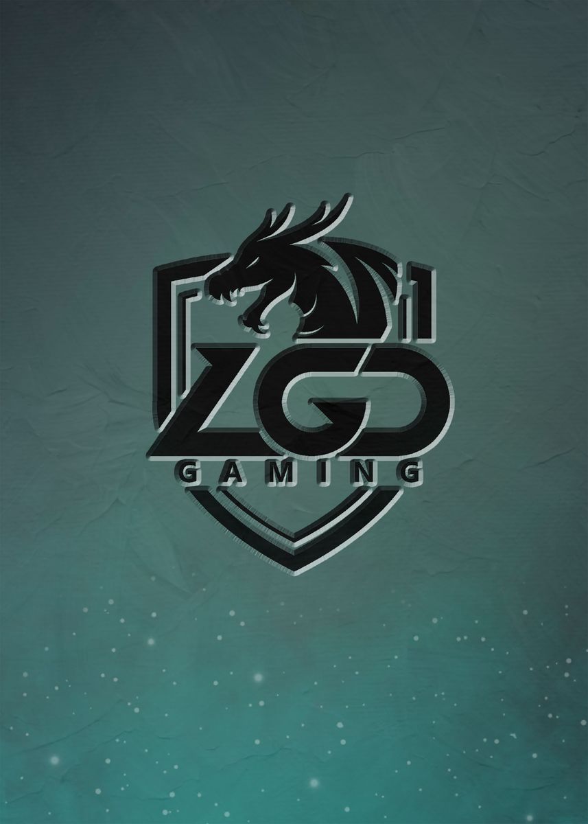 'LGD Gaming' Poster by RJof Art LTD | Displate