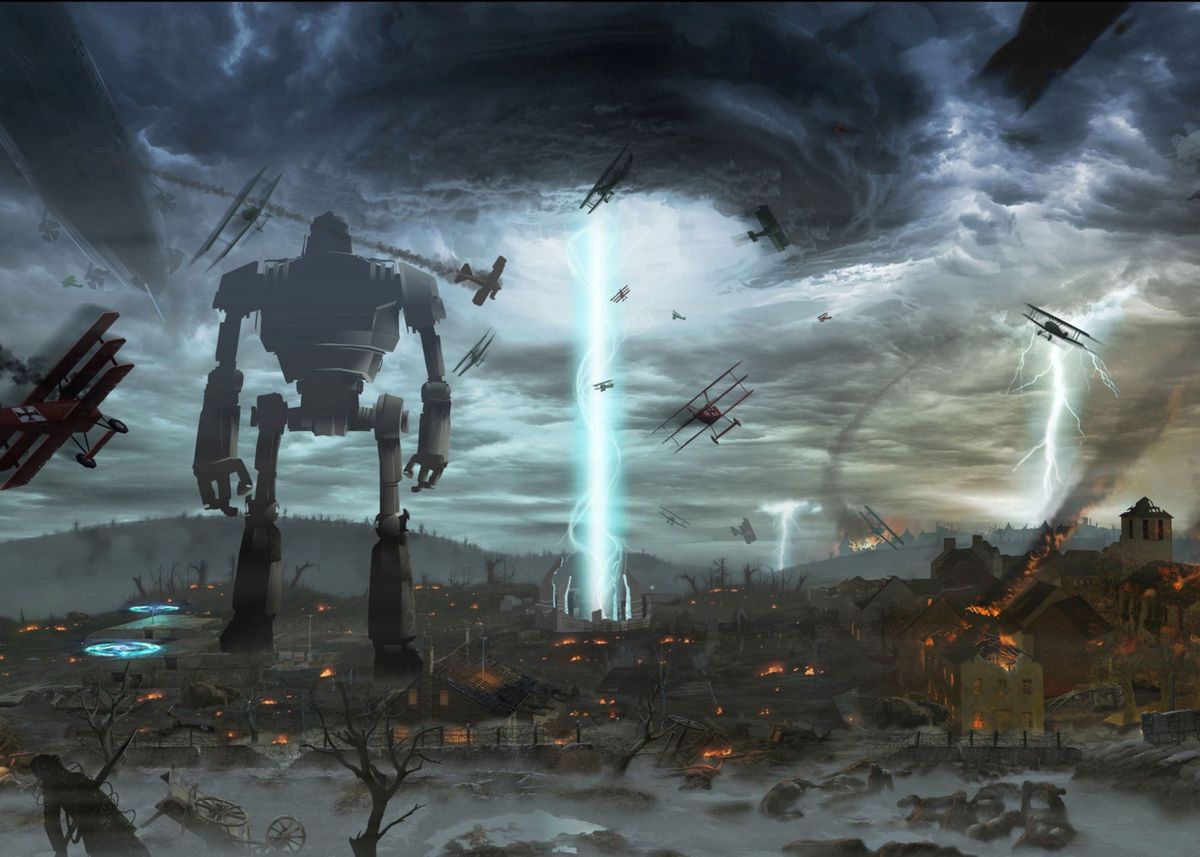 'Excavation site 64' Poster by Platinum Lion | Displate