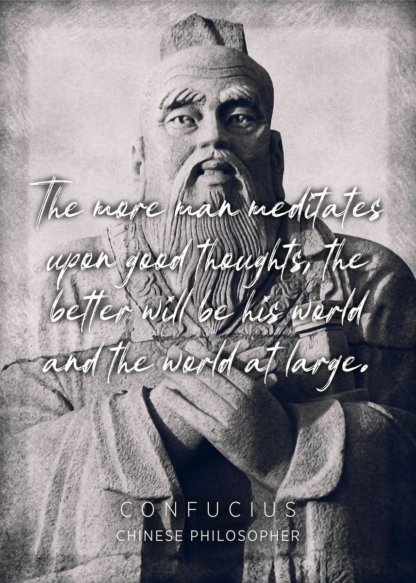 'Confucius Quote 5' Poster, picture, metal print, paint by Quoteey ...