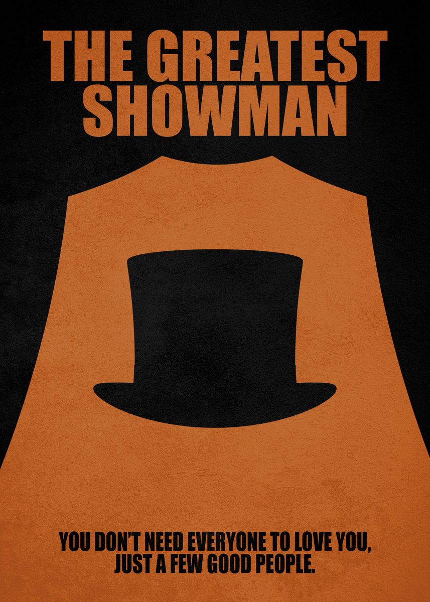 'The Greatest Showman' Poster, picture, metal print, paint by Graphix ...