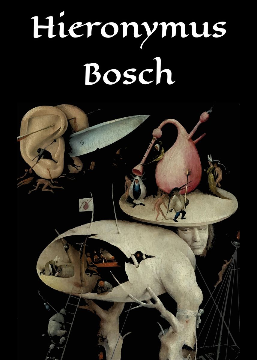 'Hieronymus Bosch Tree Man' Poster by J Dawson | Displate