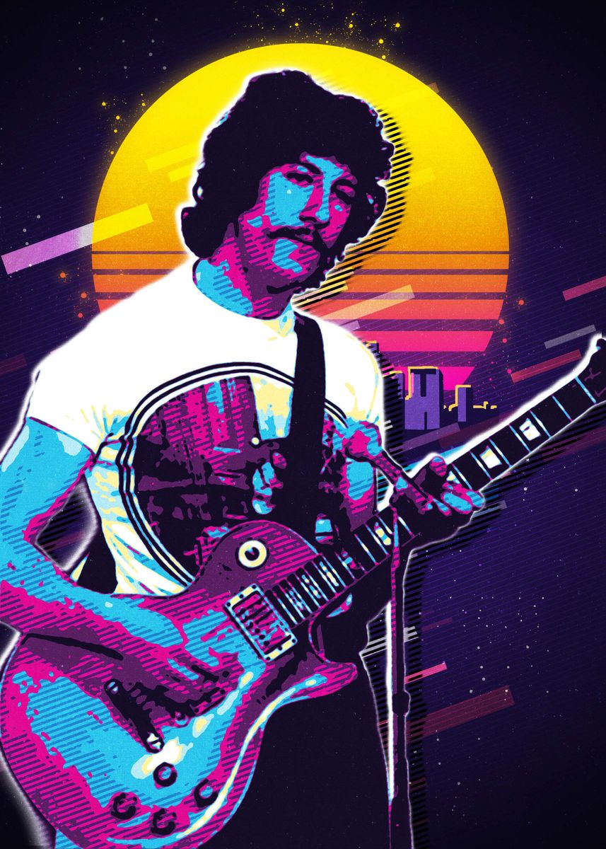 'Peter Green' Poster, picture, metal print, paint by San Creative ...