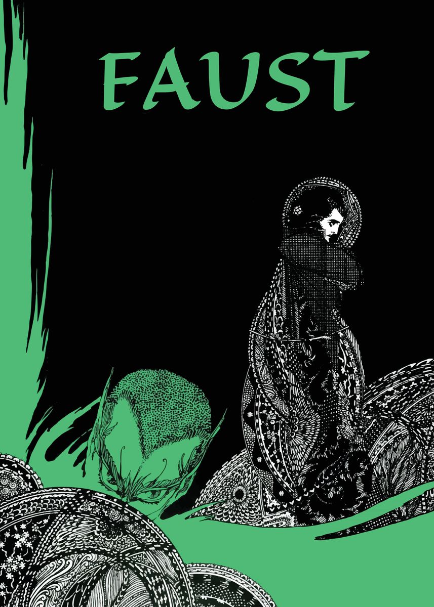 'Faust' Poster, picture, metal print, paint by J Dawson | Displate