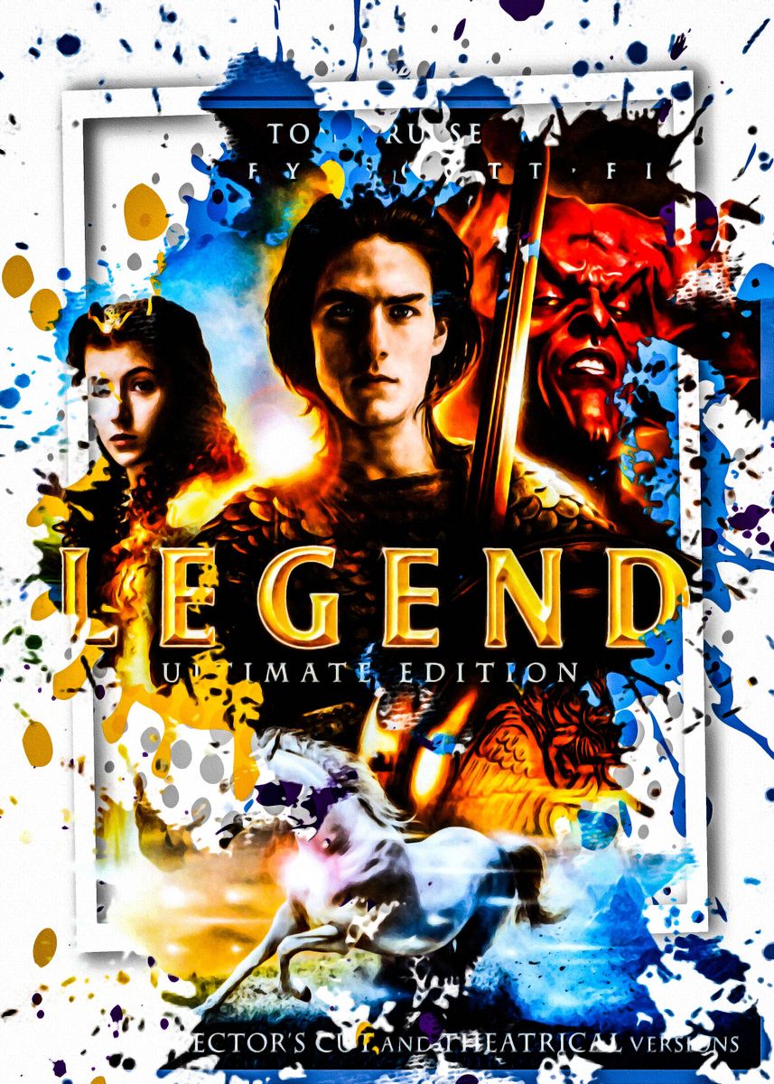 'Legend 2' Poster, picture, metal print, paint by Jeffery Anabelle ...