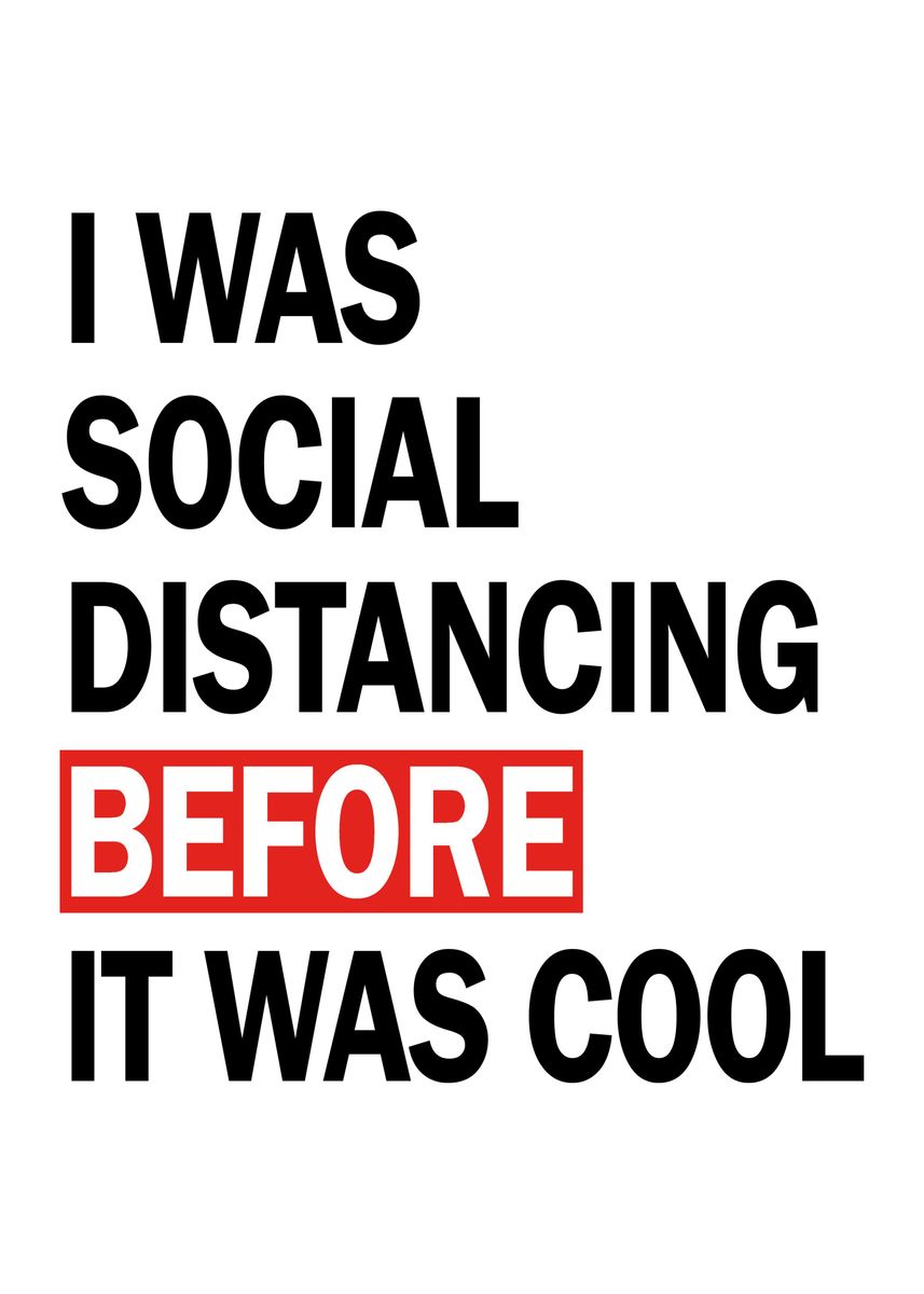 'Social Distancing' Poster, picture, metal print, paint by eka hariyani ...